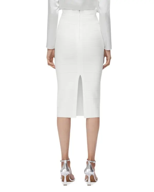 Herve Leger Icon Bandage Pencil Skirt