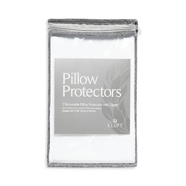 KLUFT Pillow Protector, King Pack Of 2 Exclusive - Whte