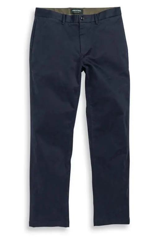Rodd & Gunn West Cape Regular Stretch Flat Front Trousers - Denim