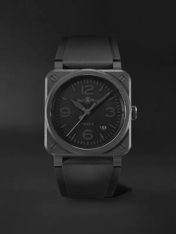 BELL & ROSS Br 03 Phantom Automatic 41mm - Black