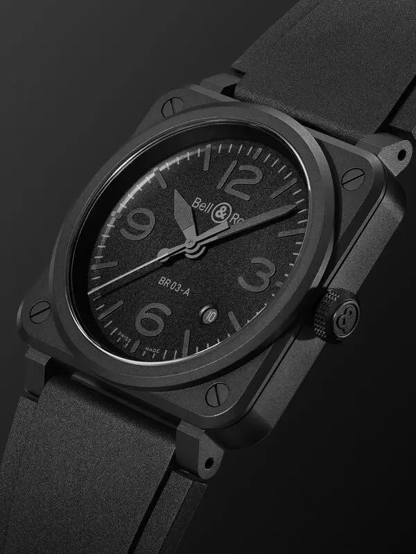 BELL & ROSS Br 03 Phantom Automatic 41mm - Black