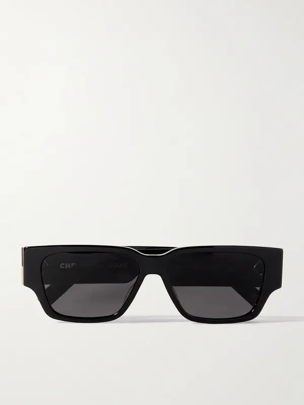 Dior Cd Diamond S5i D-frame Sunglasses - Black