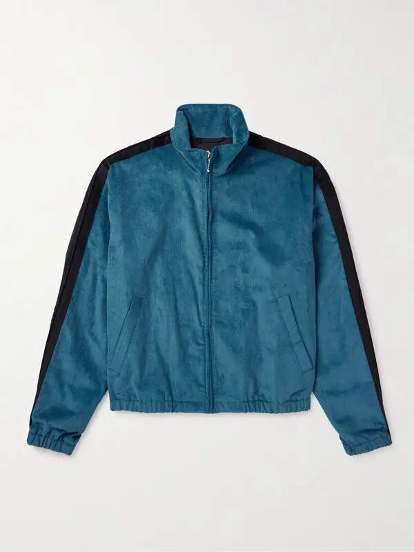 Marni Two-tone Cotton-corduroy Track Jacket