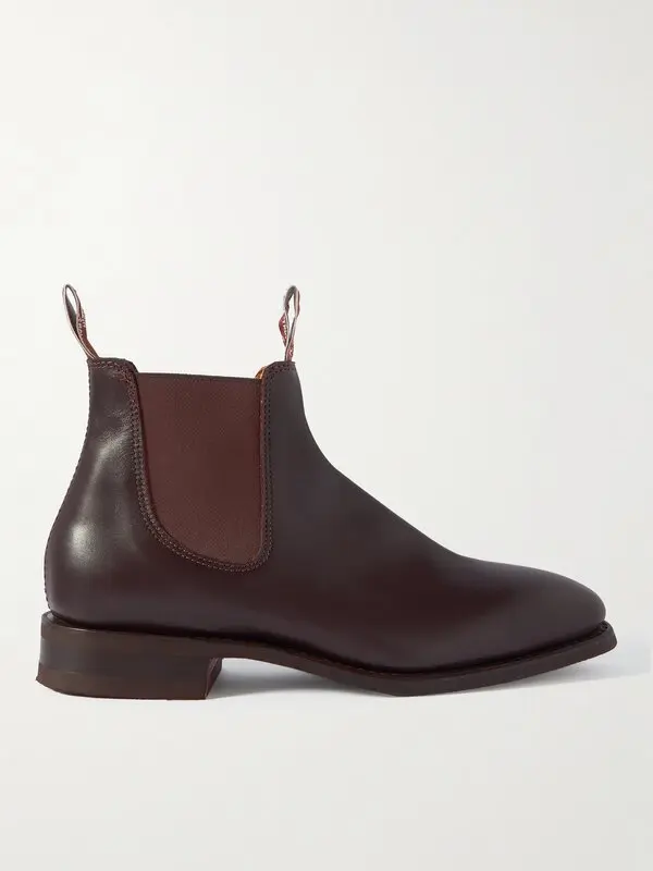 R.M.WILLIAMS Comfort Craftsman Leather Chelsea Boots - Brown