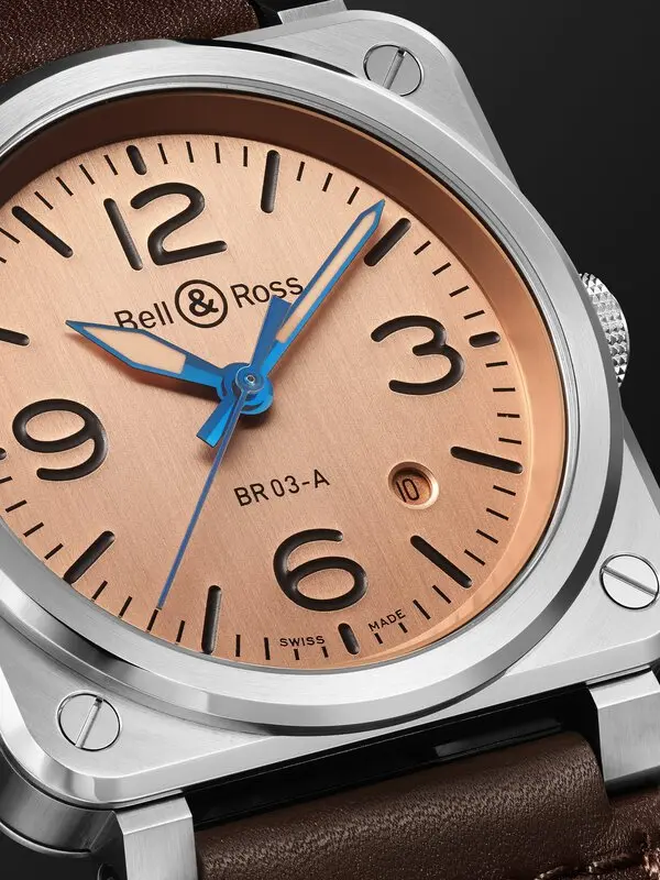 BELL & ROSS Br 03 Copper Automatic Steel Watch - Brown