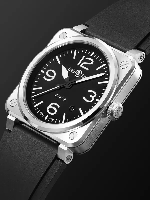 BELL & ROSS Br 03 Automatic Stainless Steel Watch