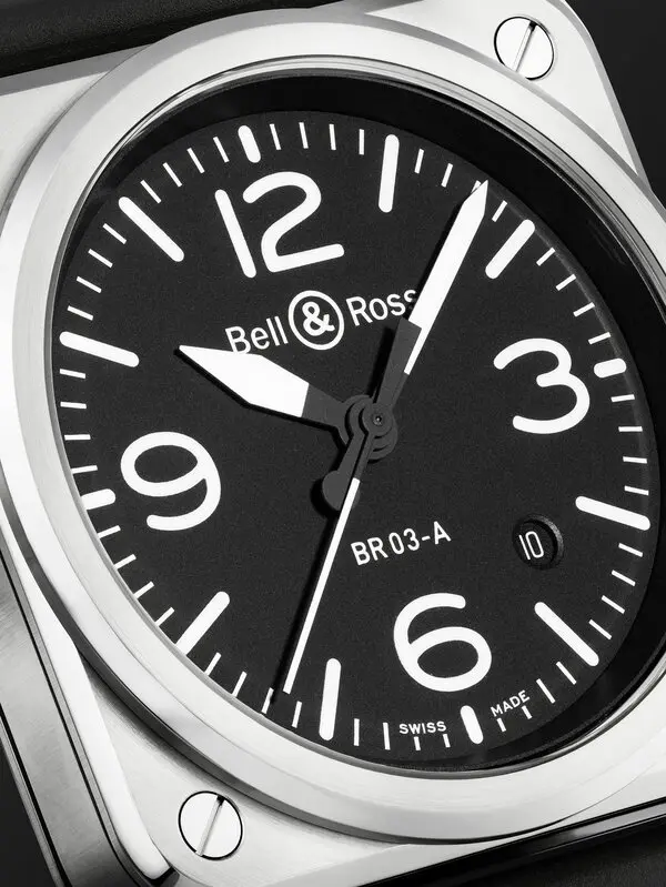 BELL & ROSS Br 03 Automatic Stainless Steel Watch