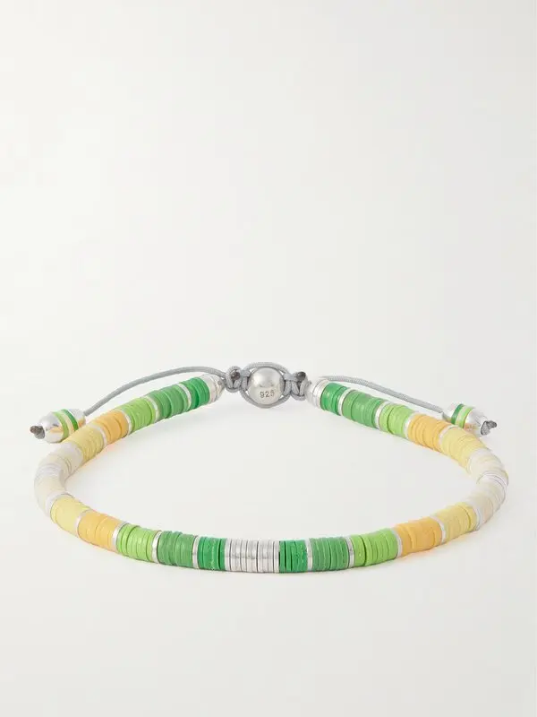 MAOR M. Cohen Rizon Sterling Silver Beaded Bracelet - Green