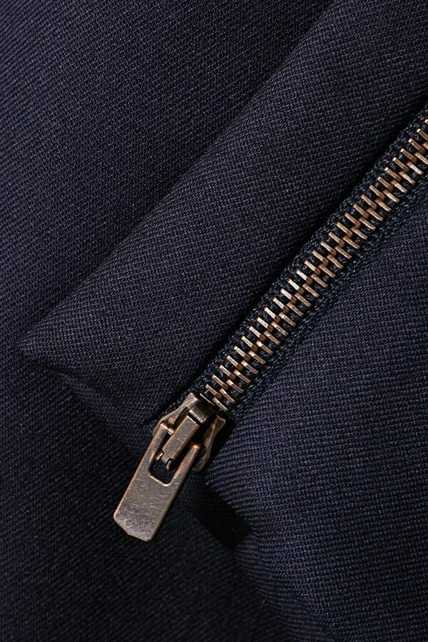 Stella McCartney Vivian Wool-twill Tapered Pants - Midnight Blue