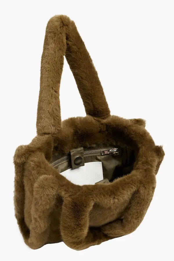 STAND STUDIO Liz Faux Fur Tote
