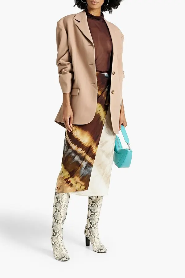 Acne Studios Oversized Canvas Blazer