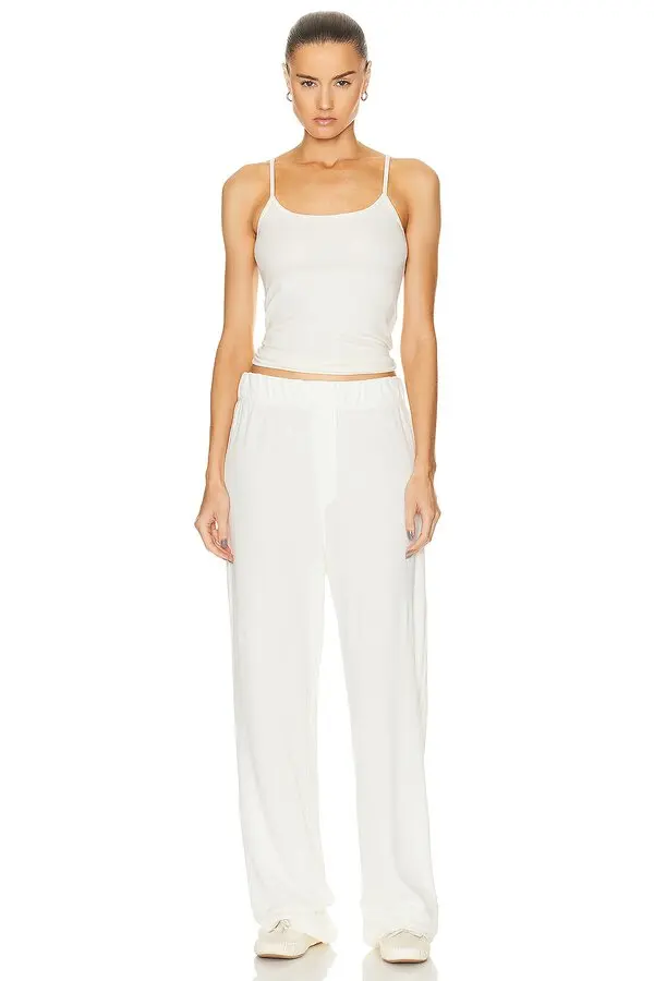 Eterne Thermal Lounge Pant - Ivory