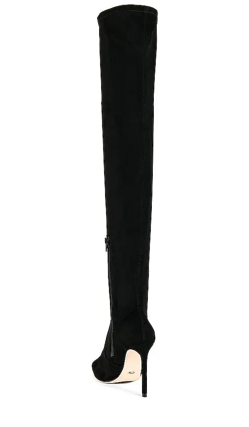 TONY BIANCO Avah Boot - Black Stretch Suede