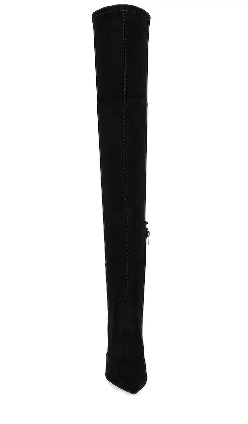 TONY BIANCO Avah Boot - Black Stretch Suede