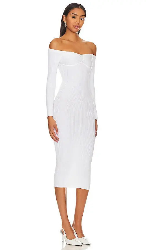 knit bustier dress L'Academie X Marianna Tucci In White - 71% Off No-Returns:2026-04-27_2026-06-30
