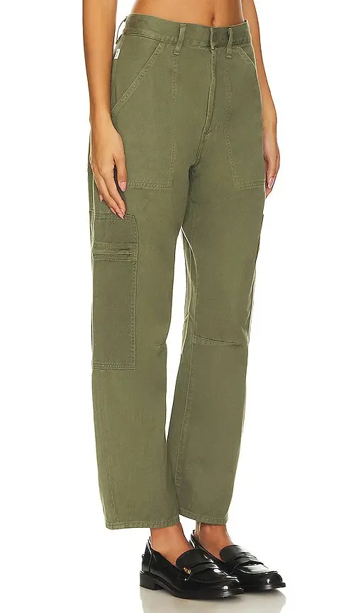Citizens Of Humanity Marcelle Low Slung Cargo In Olive