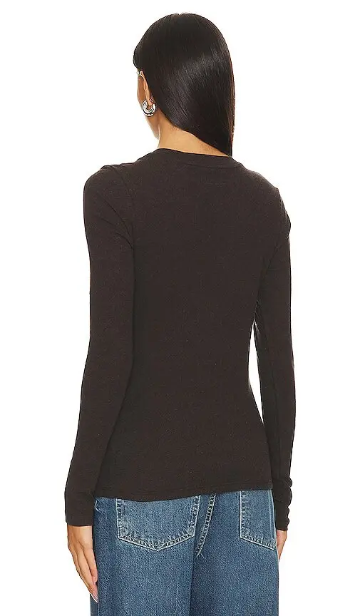 Enza Costa Cashmere Long Sleeve Cardigan