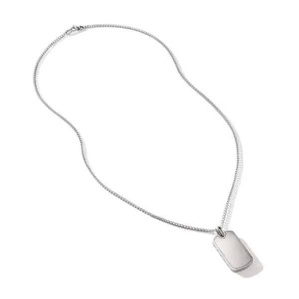 John Hardy And Onyx Pendant Necklace