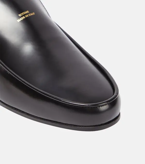 TOTEME The Oval Leather Loafers