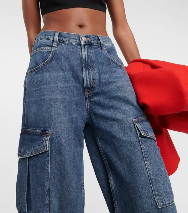 AGOLDE Minka Denim Cargo Pants