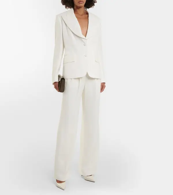 TOM FORD Single-breasted Silk Blazer