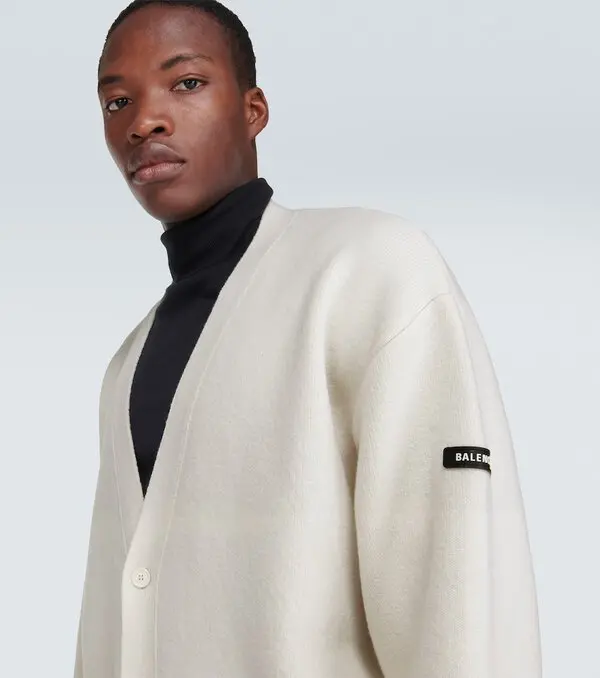 Balenciaga Wool-blend Cardigan