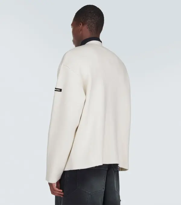 Balenciaga Wool-blend Cardigan