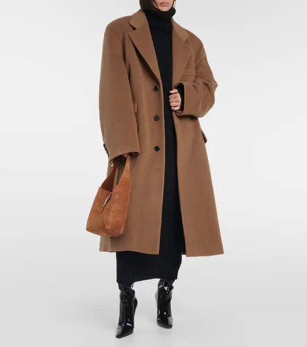 Saint Laurent Oversized Wool Coat