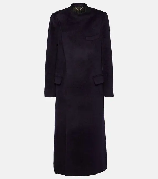 Victoria Beckham Alpaca Wool-blend Overcoat
