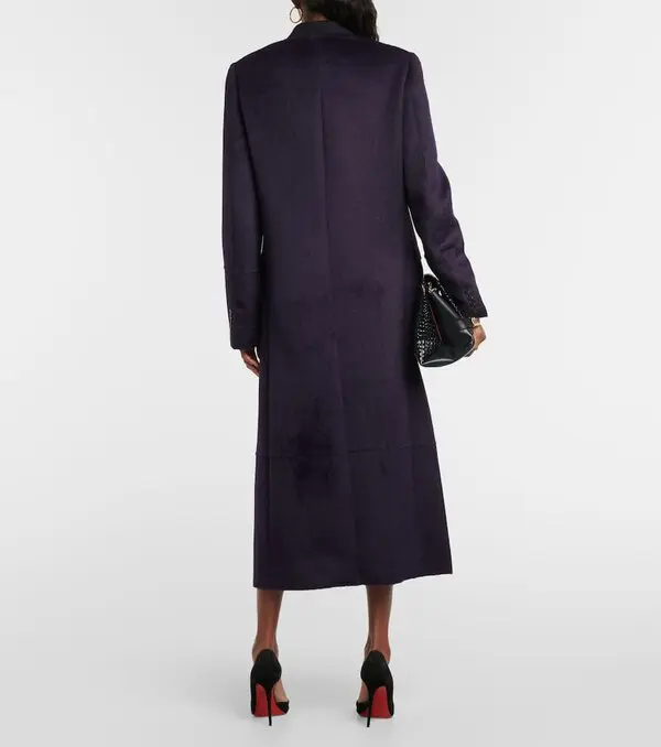 Victoria Beckham Alpaca Wool-blend Overcoat