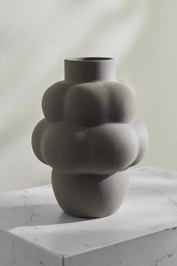 LOUISE ROE Balloon 04 Ceramic Vase - Gray