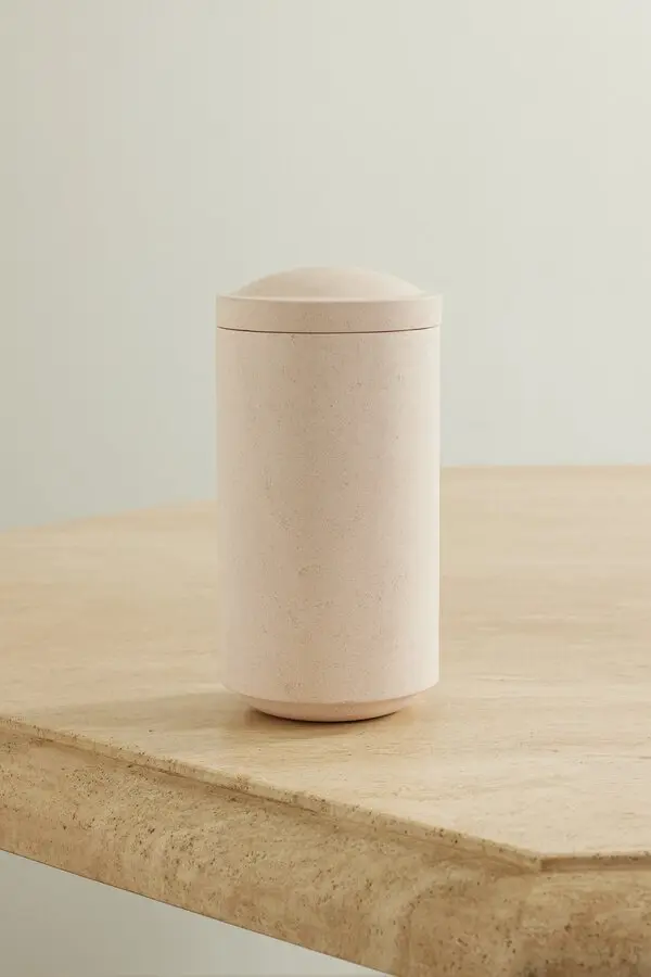 LOUISE ROE Gallery Object 03 Limestone Jar - Cream