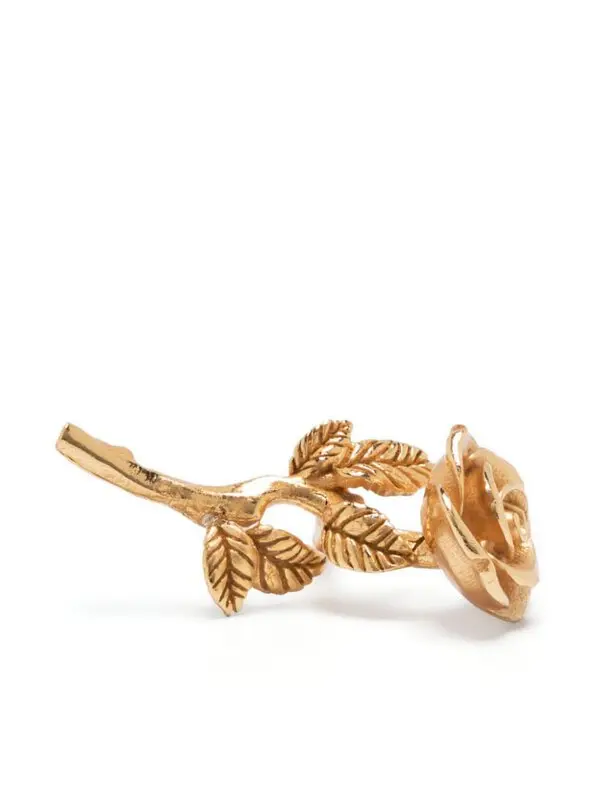 Emanuele Bicocchi Rose Stud Earring - Gold
