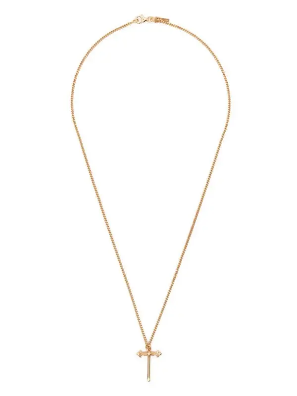 Emanuele Bicocchi Cross Pendant Necklace