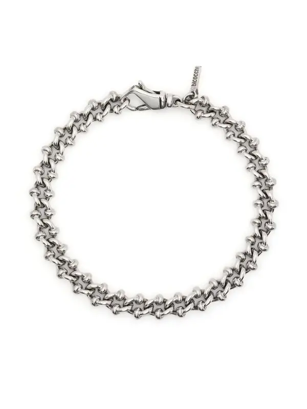 Emanuele Bicocchi Knot Chain Bracelet - Silver