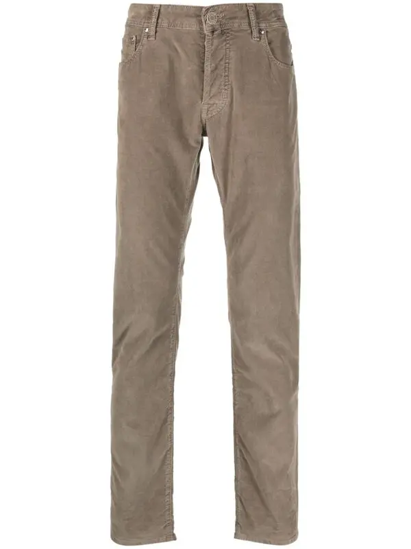 Jacob Cohen Bard Mid-rise Tapered Trousers