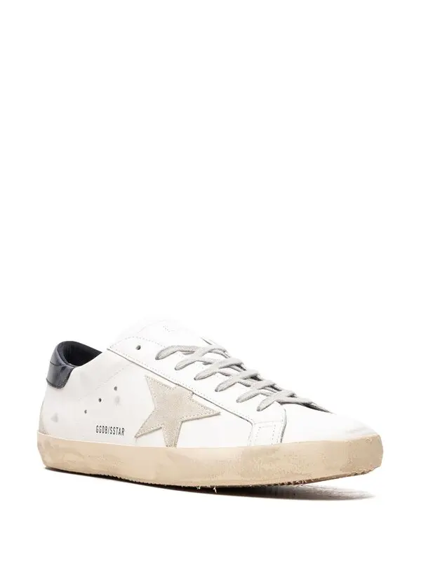 GOLDEN GOOSE Super-star Trainers - White