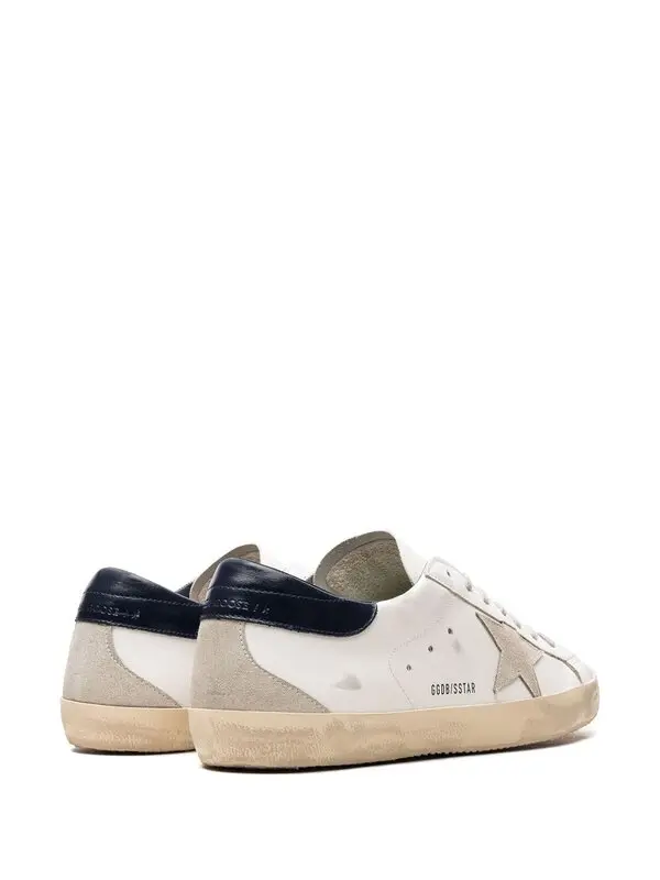 GOLDEN GOOSE Super-star Trainers - White