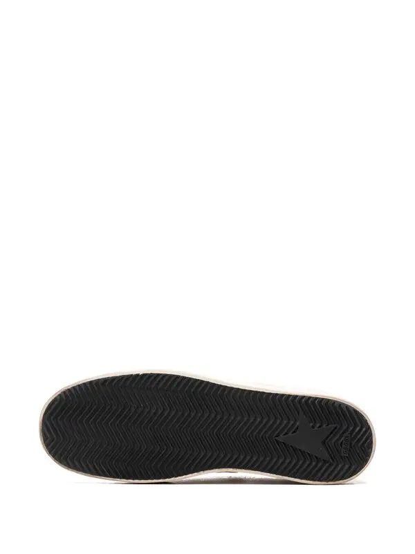 GOLDEN GOOSE Stardan Leather Sneakers - White