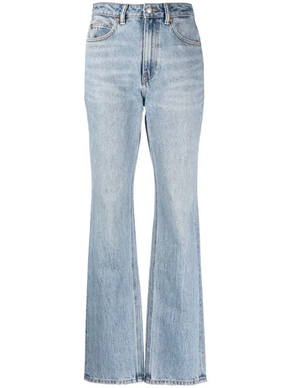 Alexander Wang High-rise Flared Jeans