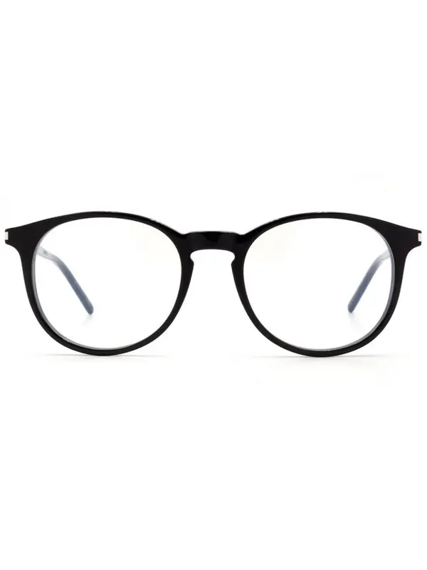 Saint Laurent Round-frame Glasses - Black