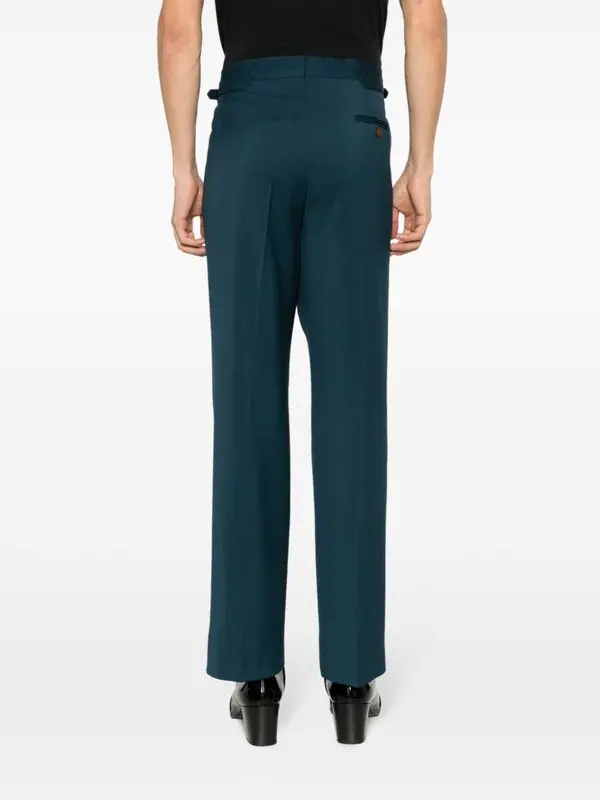 VIVIENNE WESTWOOD Sang Tailored Wool Trousers - Blue