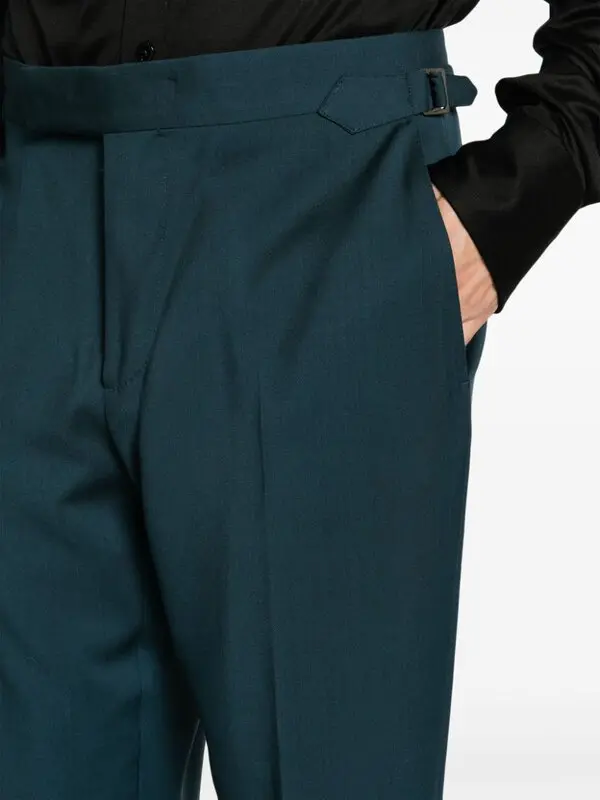 VIVIENNE WESTWOOD Sang Tailored Wool Trousers - Blue