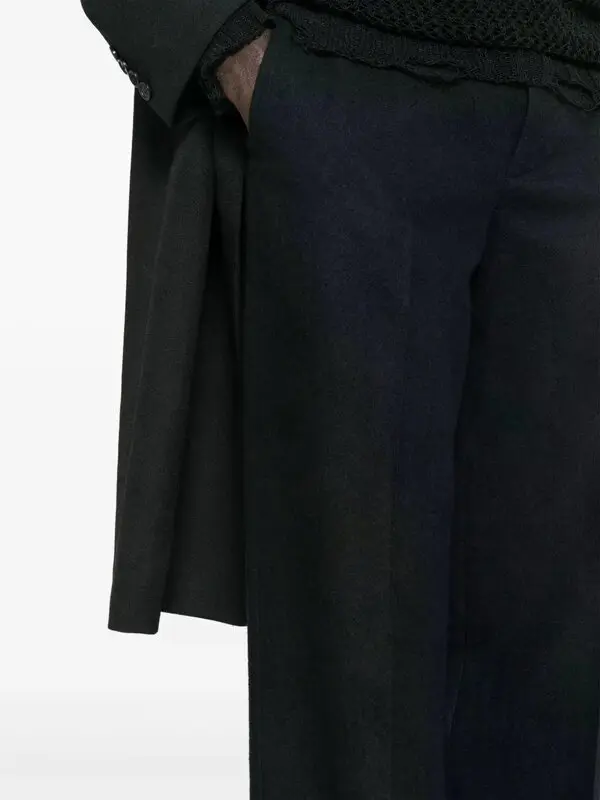 ANN DEMEULEMEESTER Gaspar Flared-leg Trousers