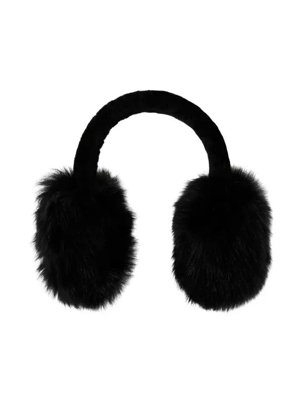 Burberry Tonal Shearling Earmuffs