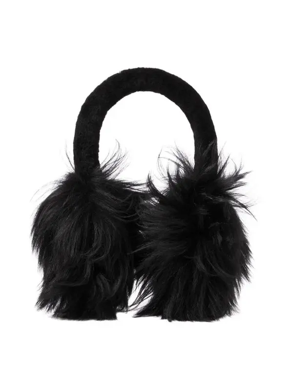 Burberry Tonal Shearling Earmuffs