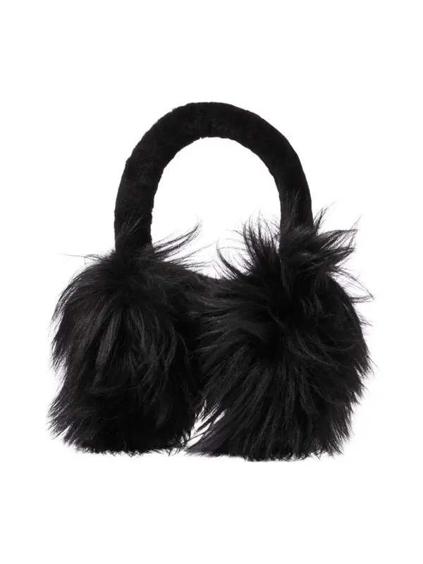 Burberry Tonal Shearling Earmuffs