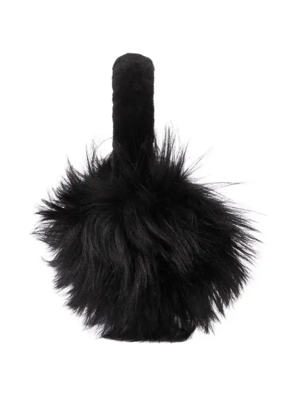 Burberry Tonal Shearling Earmuffs