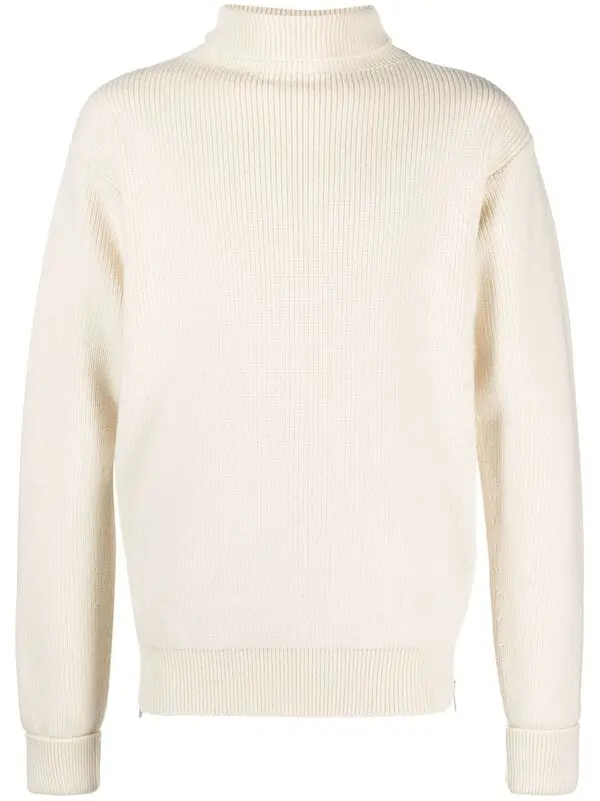 JIL SANDER Roll-neck Wool Jumper