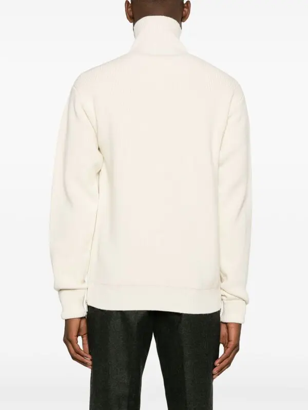 JIL SANDER Roll-neck Wool Jumper